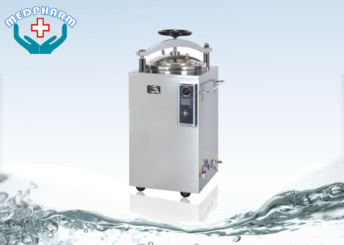 Microprocessor Control Panel Lab Autoclave Sterilizer With Air Intake ...