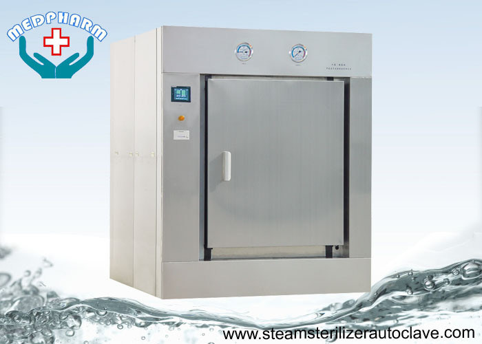 Pneumatic Pass Through Door Horizontal Autoclave With PID Pressure ...