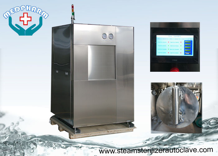 Compact Autoclave Sterilizer Machine With Angle Seat Valve Or Ball ...