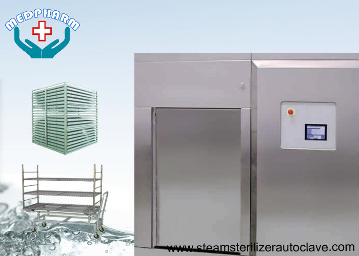 Biosafety Pharmaceutical Autoclave With Secondary Temperature Sensor In ...