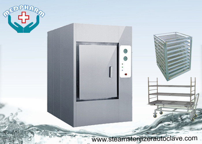 Floor standing Large Waste Autoclaves With Temperature Sensors For CSSD