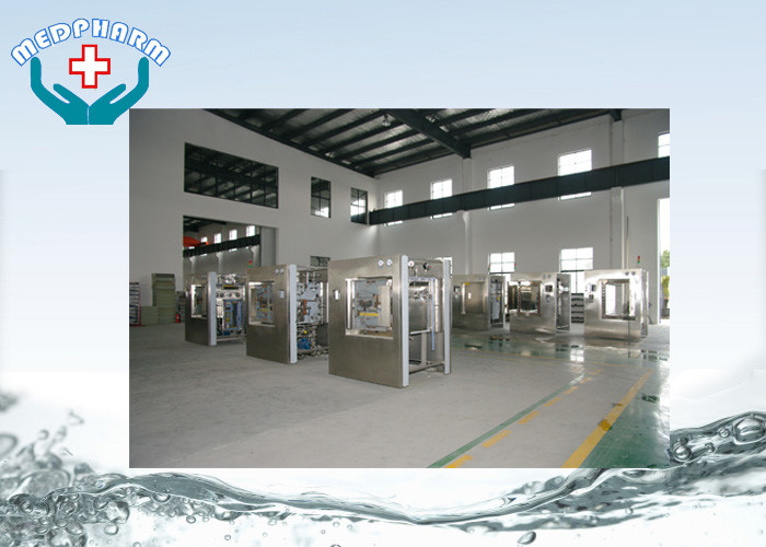 PLC Control Sterilizer Autoclave With Pass Through Motorized Hinge Door