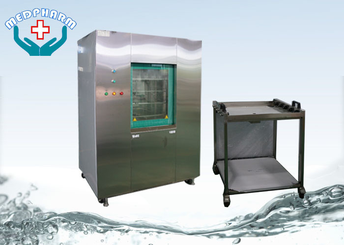 Double Door Automatic Ultrasonic Medical Washer Disinfector For Modern ...