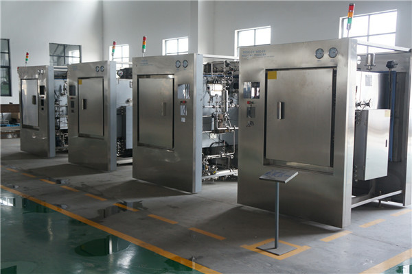 Horizontal Hinge Door CSSD Sterilizer 600 Liter With Built-in Steam ...