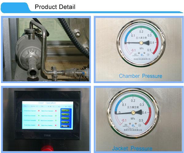 Multiple Sterilization Cycles CSSD Sterilizer 300 Liter With PLC ...