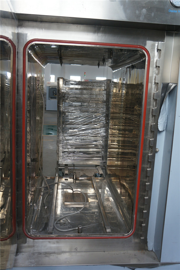 Motorized Hinge Door Pure Steam Pass Through Autoclave With Digital PLC ...