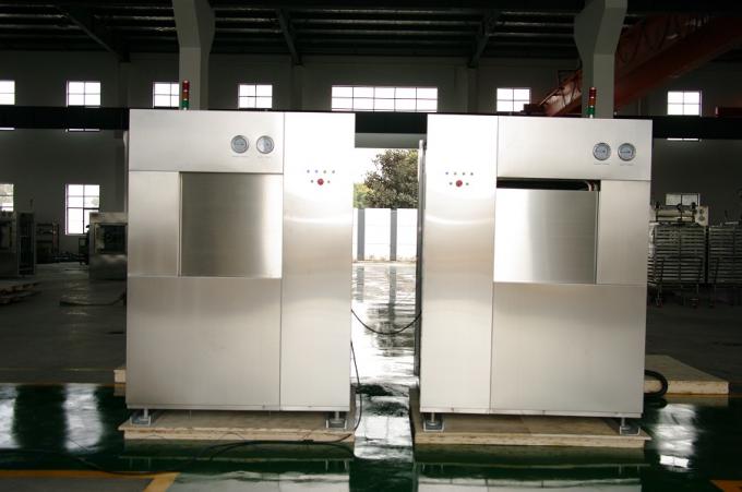 Fully Jacket SUS304 Chamber Autoclave Steam Sterilizer For Garment