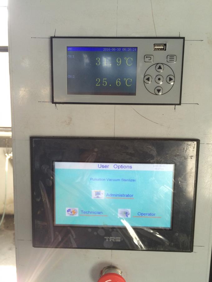 Recording Graph Temperature Lab Autoclave Sterilizer with Pressure ...