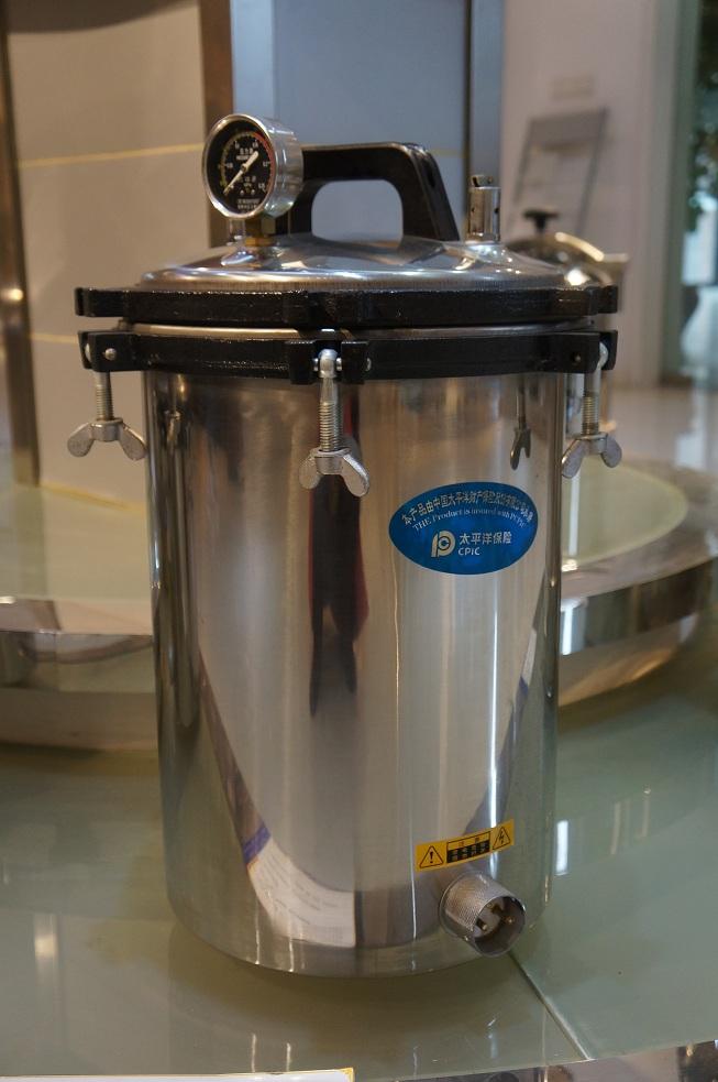 Temperature Controller Portable Autoclave Sterilizer With Indication Light